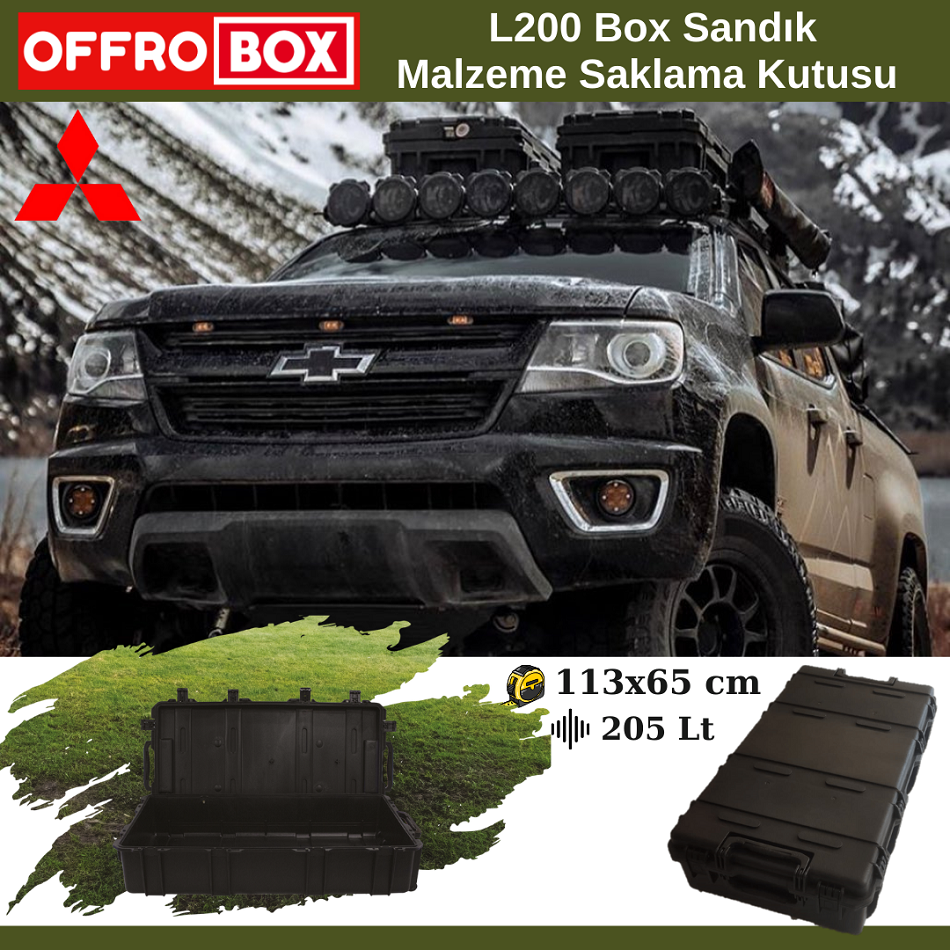 OffroBox Kasa İçi Sandık Off Road Sandık Off Road Box