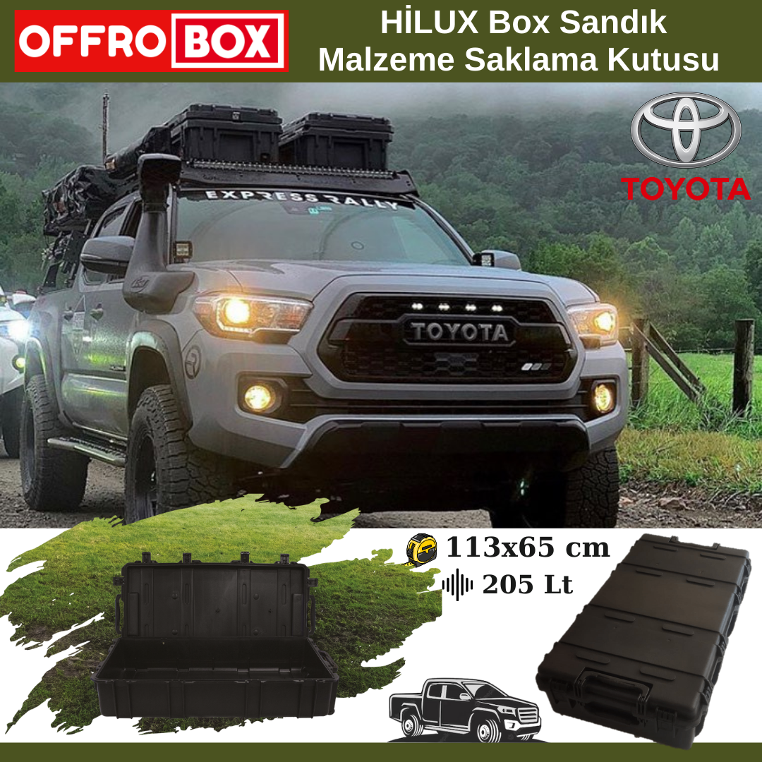OffroBox Kasa İçi Sandık Off Road Sandık Off Road Box